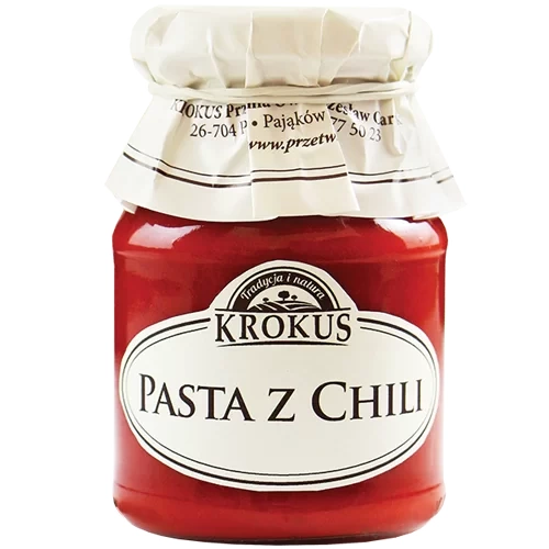 Chilipasta 180 g - Krokus - KROKUS Lägsta pris, recensioner - Bioshi online shop